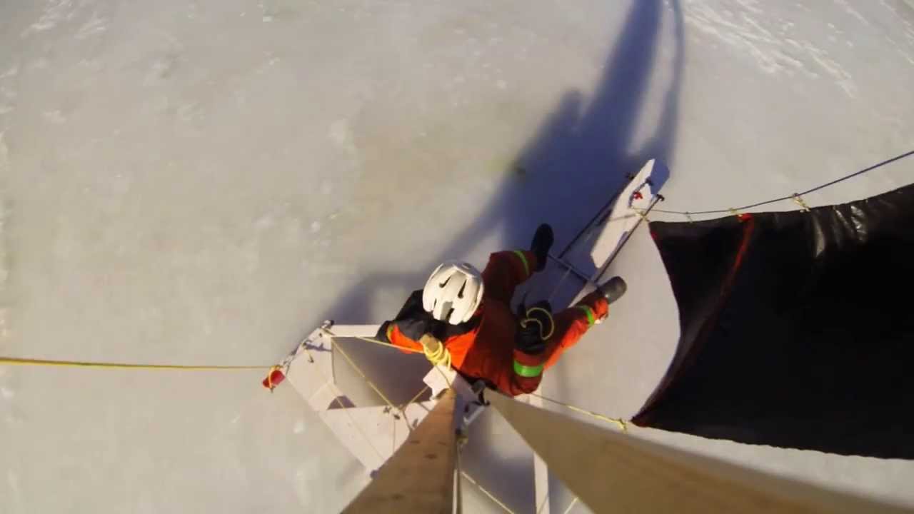 ICEBOAT HOME MADE - YouTube