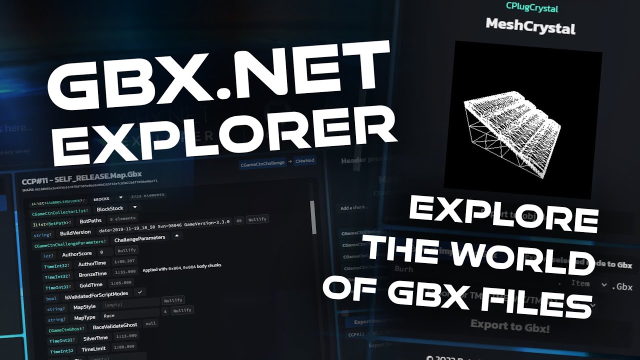GBX.NET Explorer - Explore the world of Gbx files - YouTube