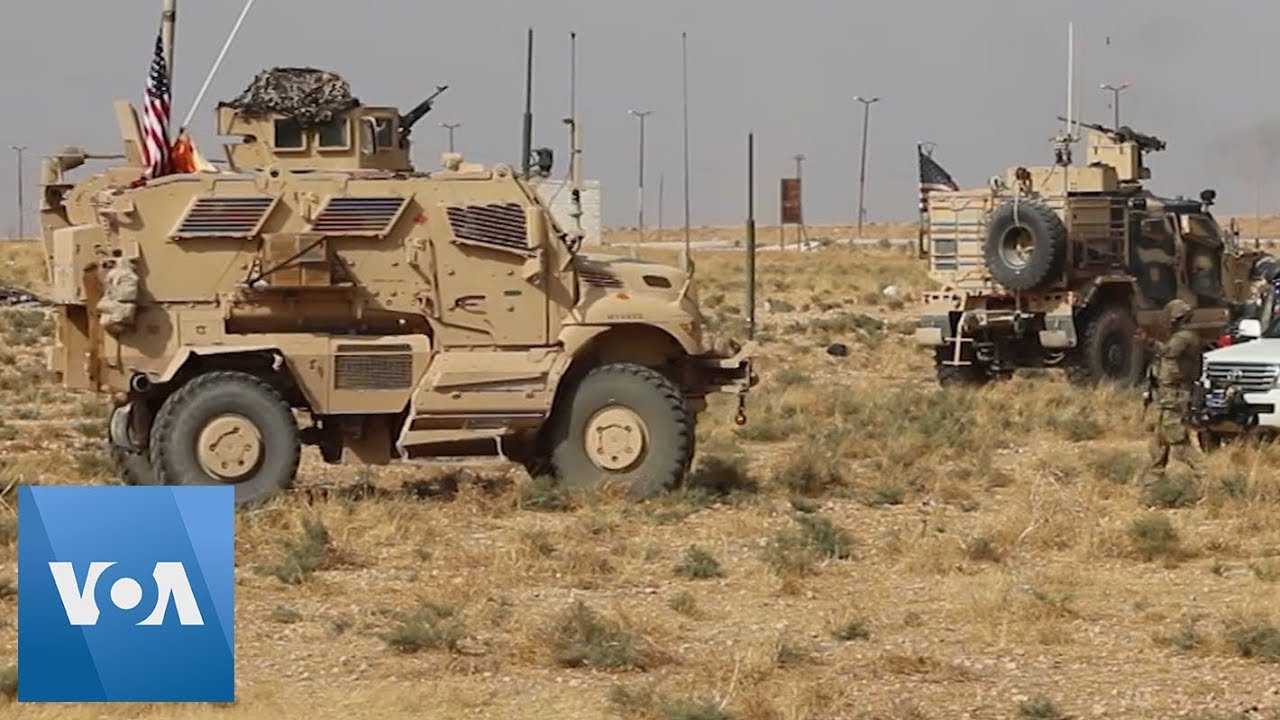 US Troops Seen at Turkey-Syria Border - YouTube