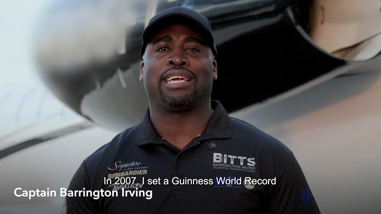 Meet our ambassador: Captain Barrington Irving's trailblazing journey ...