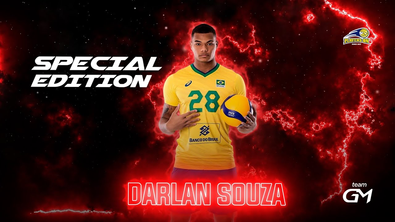 Special EditiON Darlan Souza 🇧🇷 (Opposite) Olympic Qualifiers/Pré-Olímpico – PLAYERS ON ...