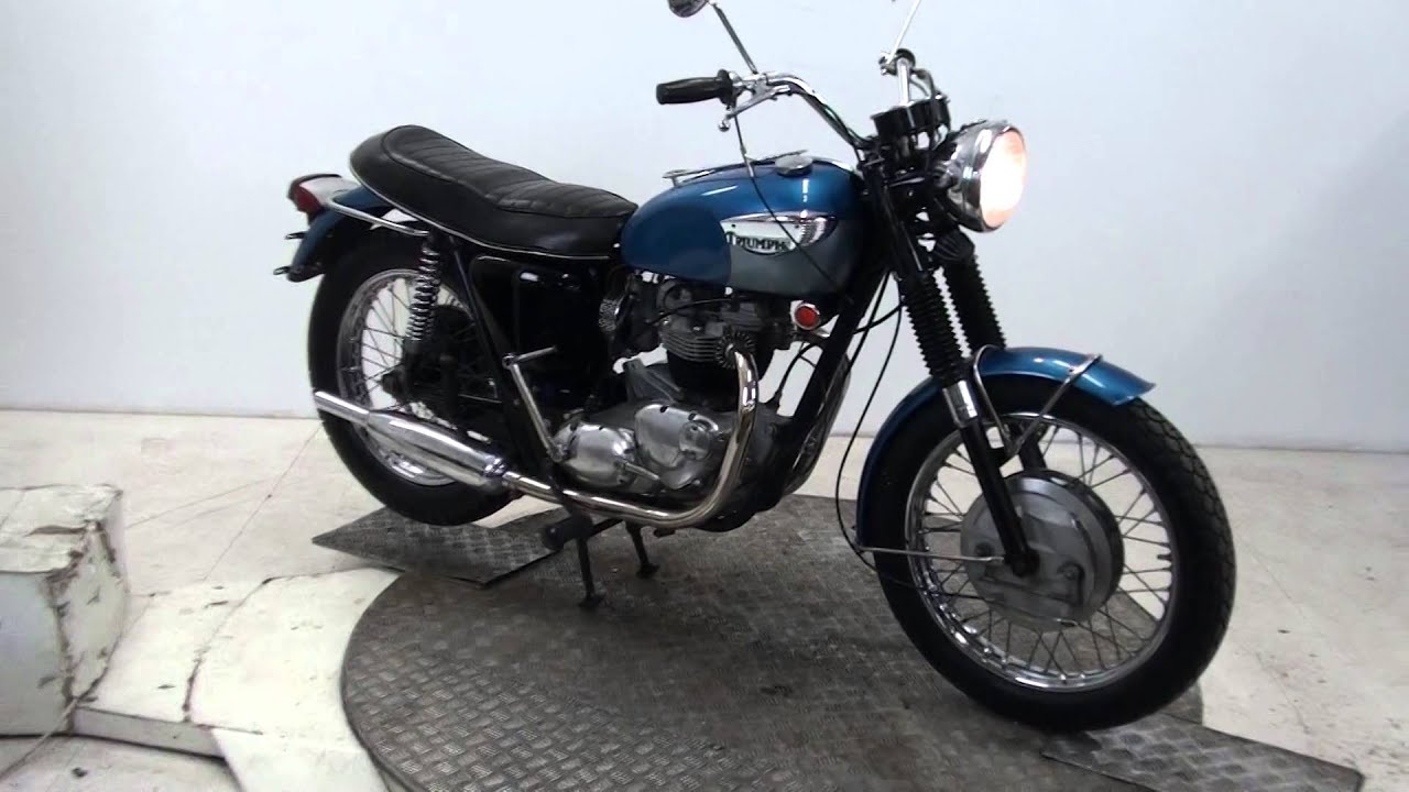 1968 Triumph TR6R 650 Tiger Stock No 70768 - YouTube