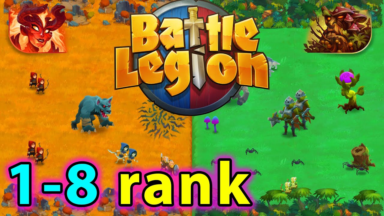 Battle Legion 1-8 rank GUIDE - YouTube