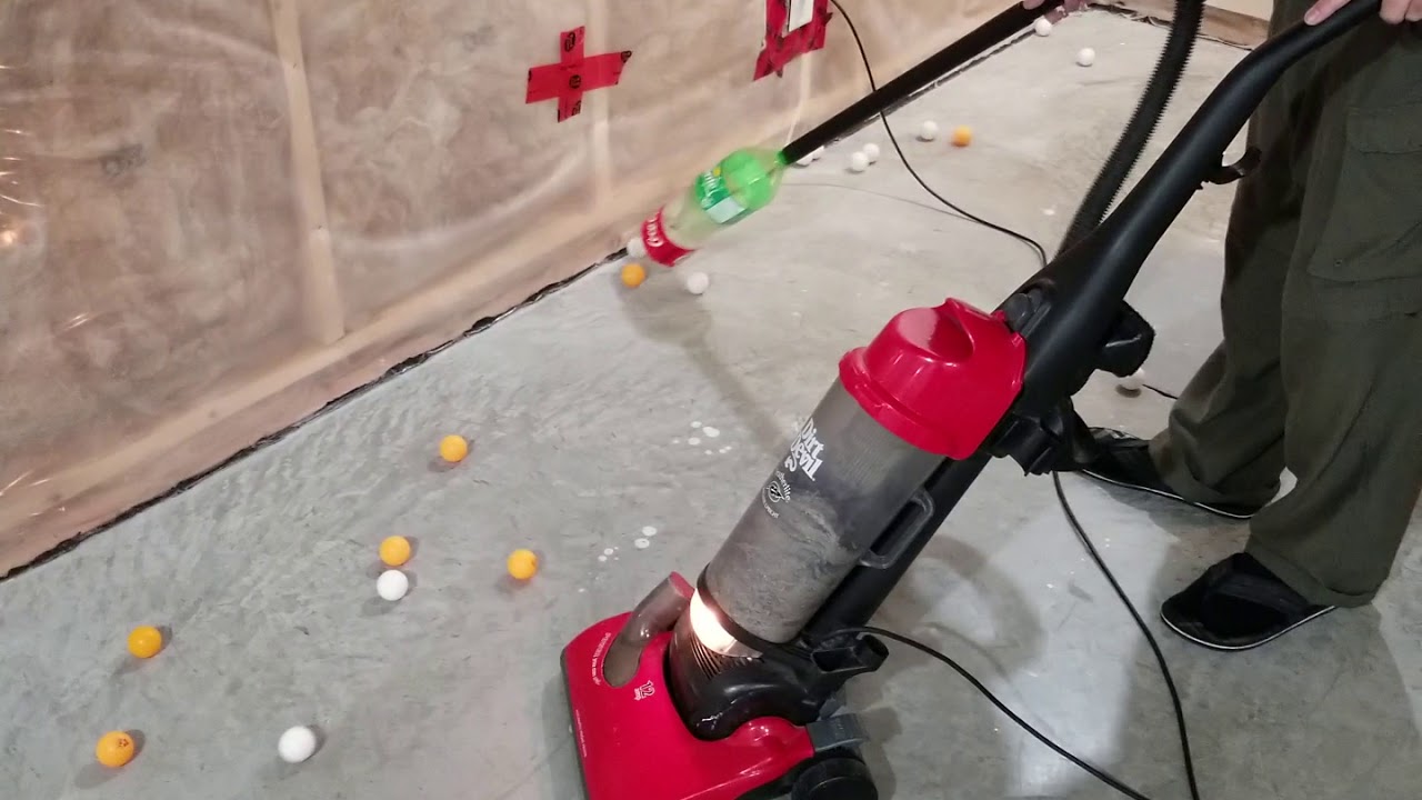 Table Tennis Ball picker using Vaccum cleaner - YouTube