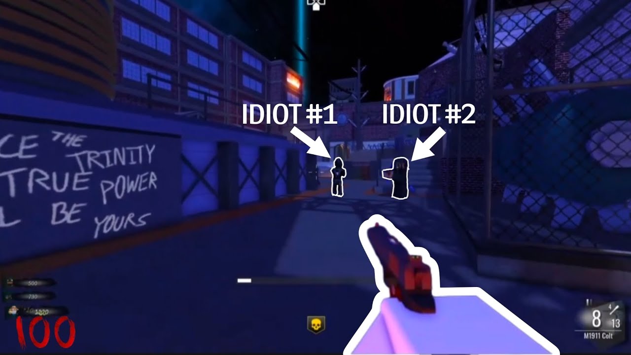 3 idiots play BO3 zombies on Roblox..... - YouTube