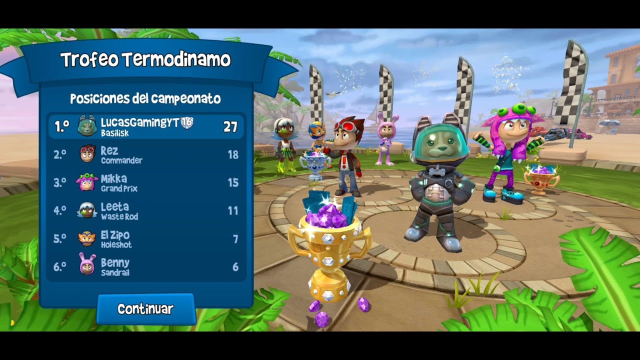 BEACH BUGGY RACING 2: CAMPEONATO TERMODINAMO CON COMMANDER NOVA ...