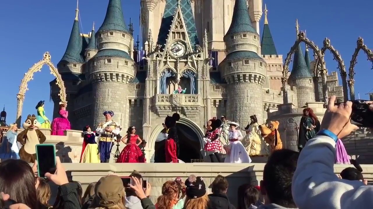 Novo Show de abertura do Magic Kingdom - Let the magic Begin - YouTube