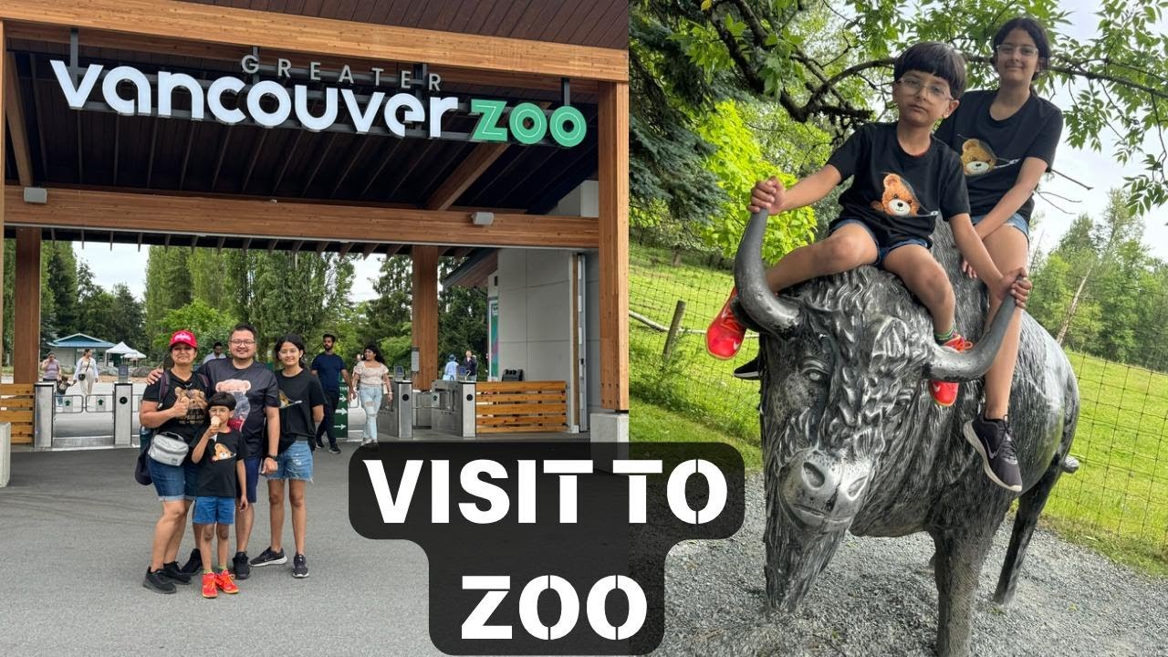 VISIT TO GREATER VANCOUVER ZOO I ZOO IN BRITISH COLUMBIA I INDIAN ...