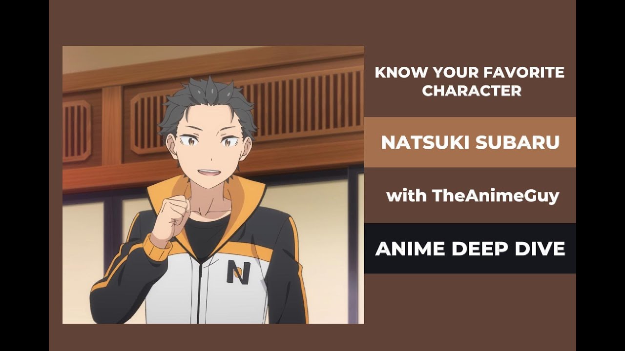 Natsuki Subaru: Why He's Anime's MOST Tragic Protagonist | Re:Zero ...