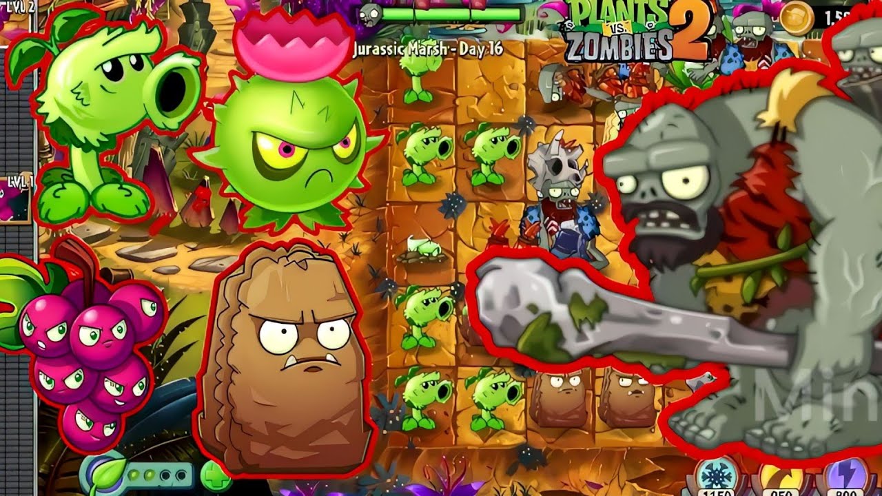 Pvz 2 PvZ 2 zombies at e your brains Plants vs zombies game over ...