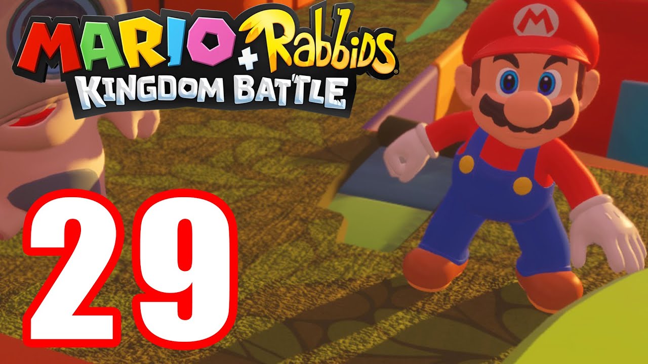 Mario + Rabbids Kingdom Battle Gameplay Part 29 - Lava Pit - World 4-2 ...
