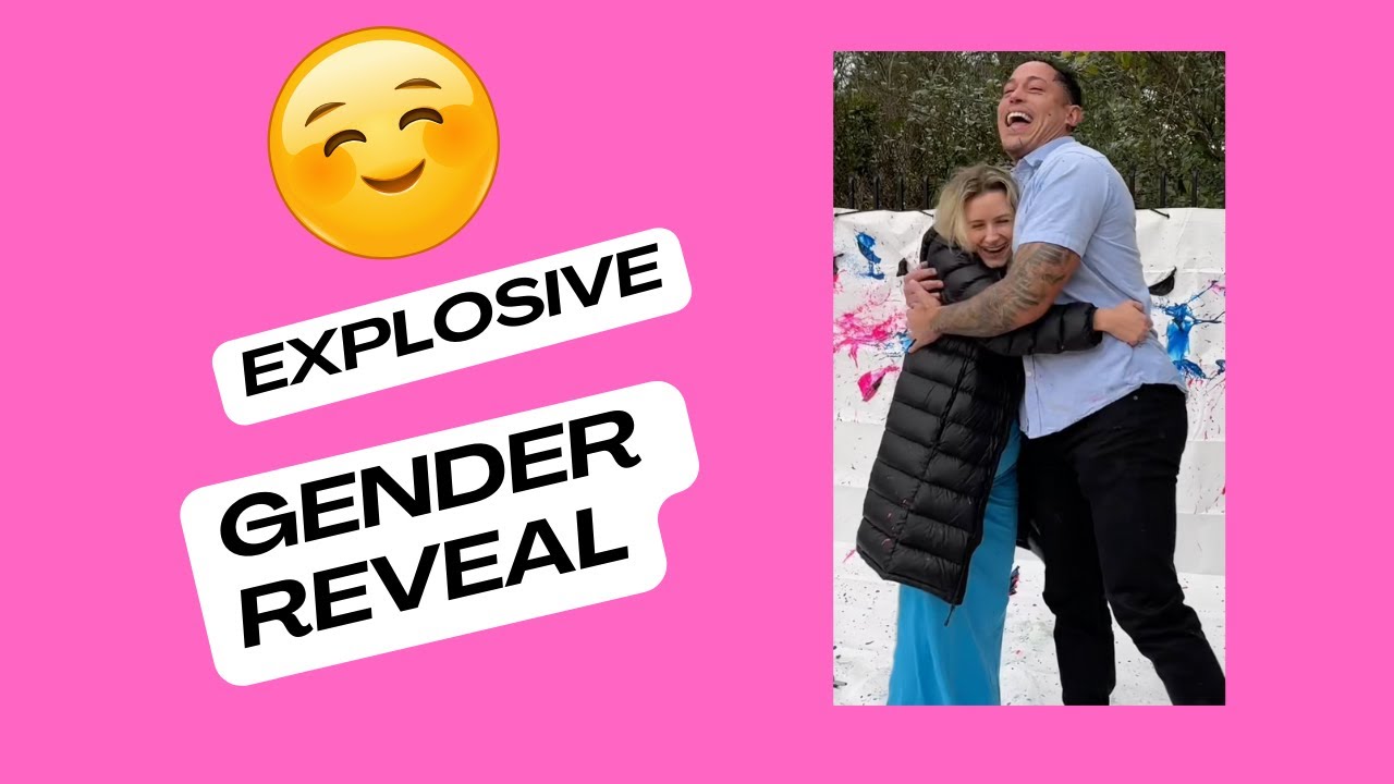 Explosive Gender Reveal #shorts #couples #genderreveal - YouTube