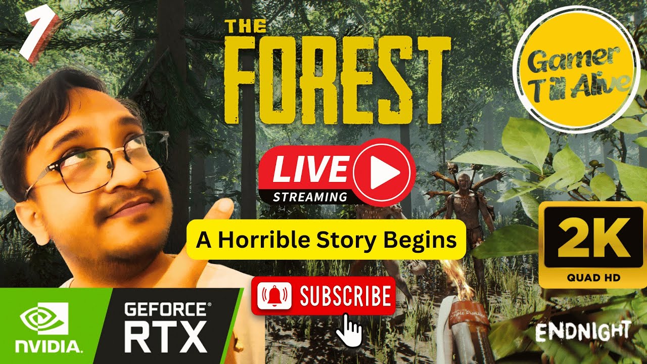 A Horrible Story Begins : The Forest Part 1 #gamertillalive #theforest ...