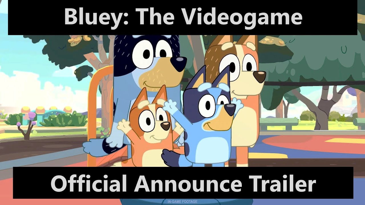 Bluey: The Videogame - Official Announce Trailer - YouTube