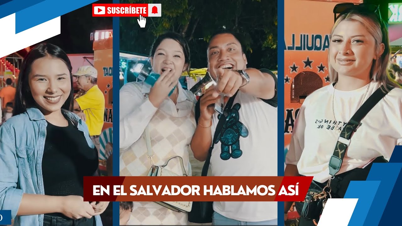 Hablando a lo Salvadoreño con bellezas Chalatecas en la feria - YouTube