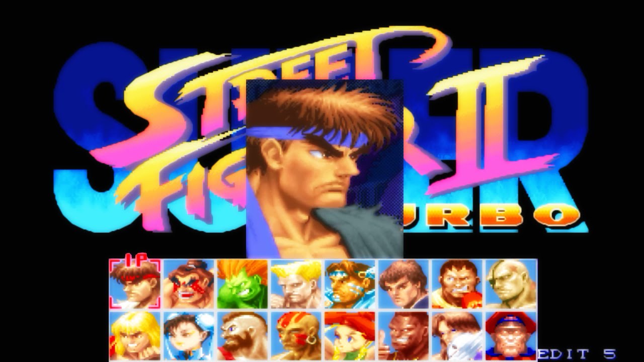 Super Street Fighter 2 Turbo - Arcade - Playthrough Ryu - YouTube