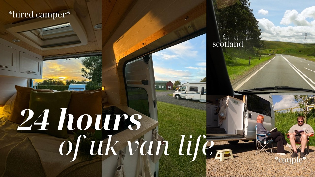 van life vlog || uk couple travel day - YouTube