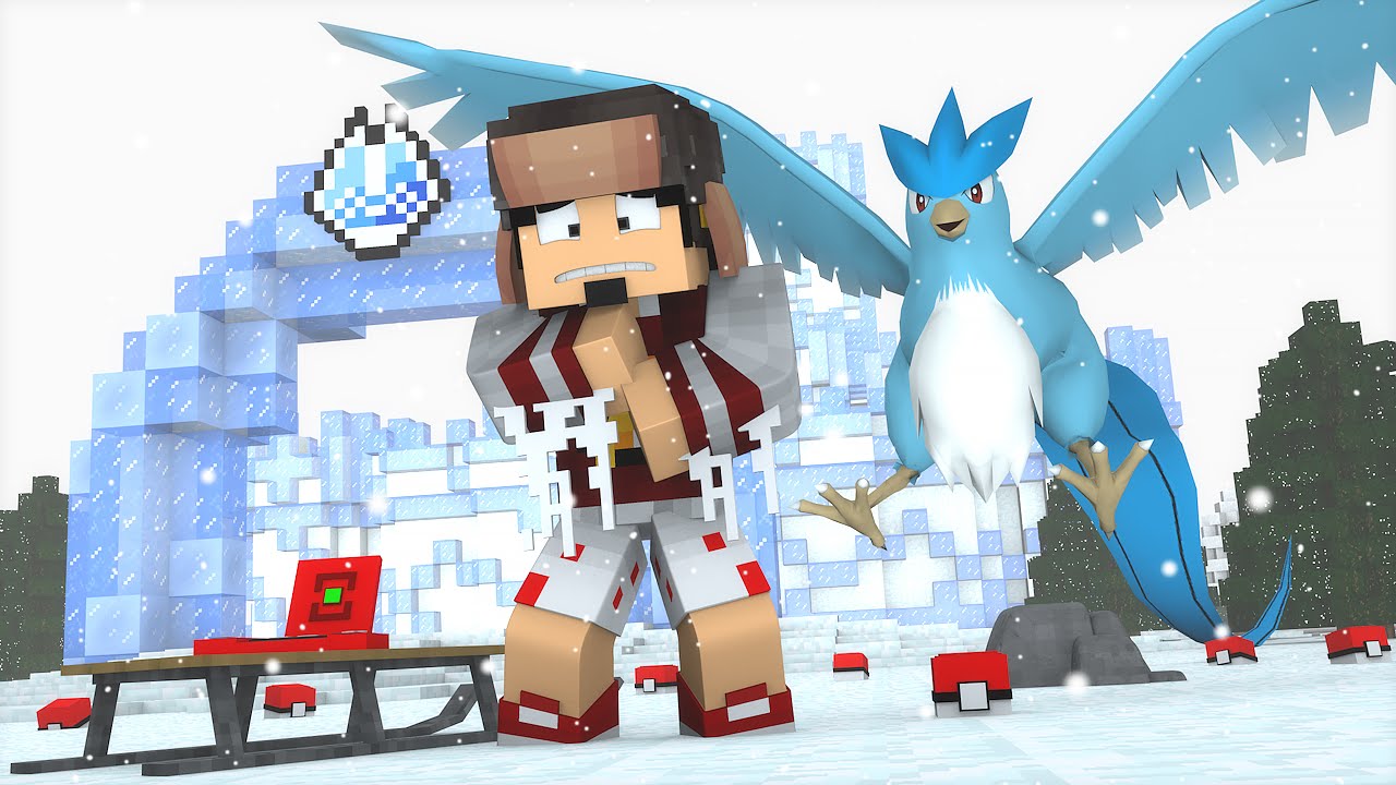 Minecraft Liga Pokemon 36 GinÁsio De Gelo ‹ Am3nic › Youtube