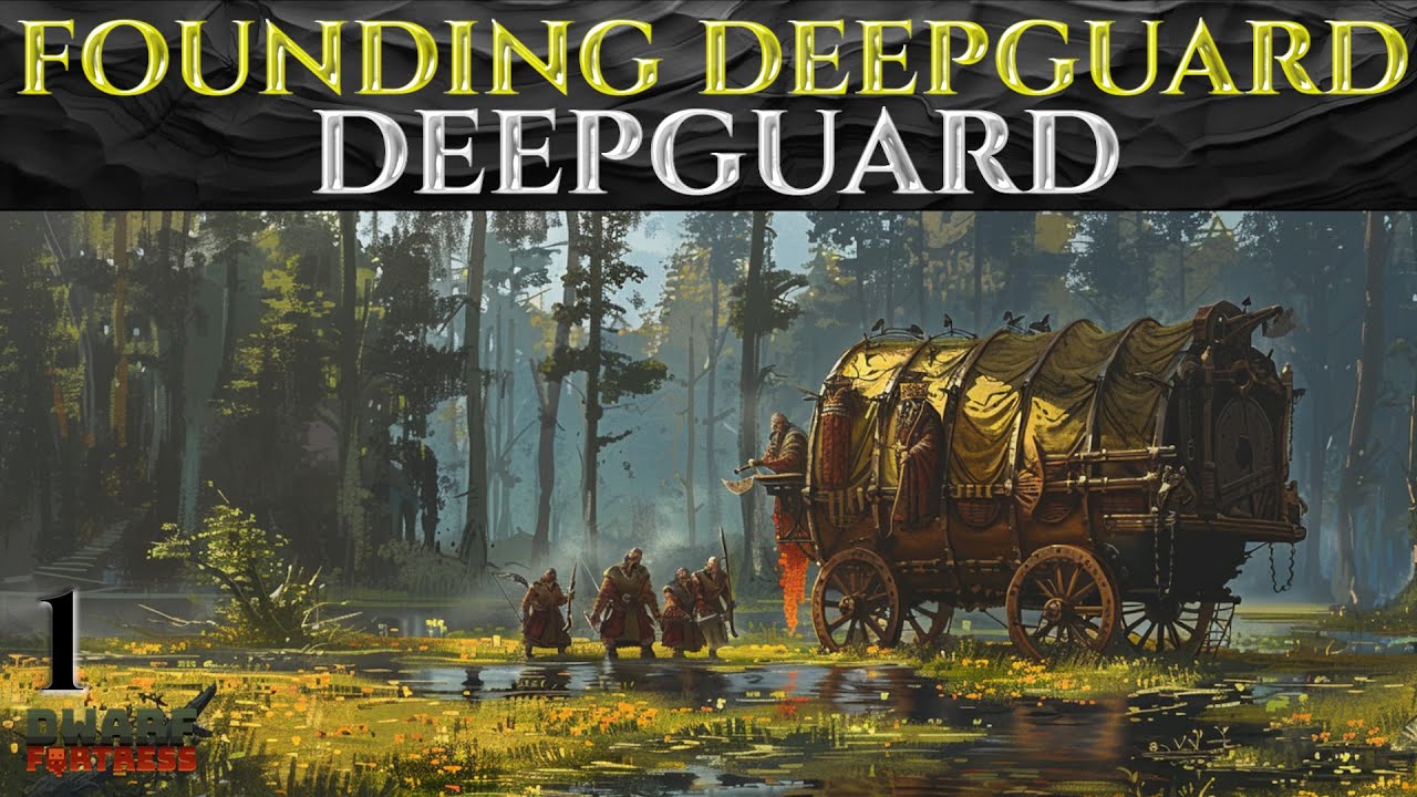 Founding Deepguard Lets Play Dwarf Fortress Gameplay Ep 01 Youtube