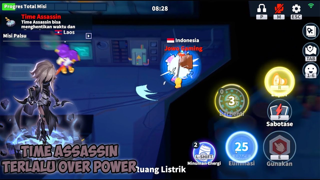 TERNYATA BEGINI SKILL SEBENARNYA TIME ASSASSIN!!! (Super Sus) - YouTube