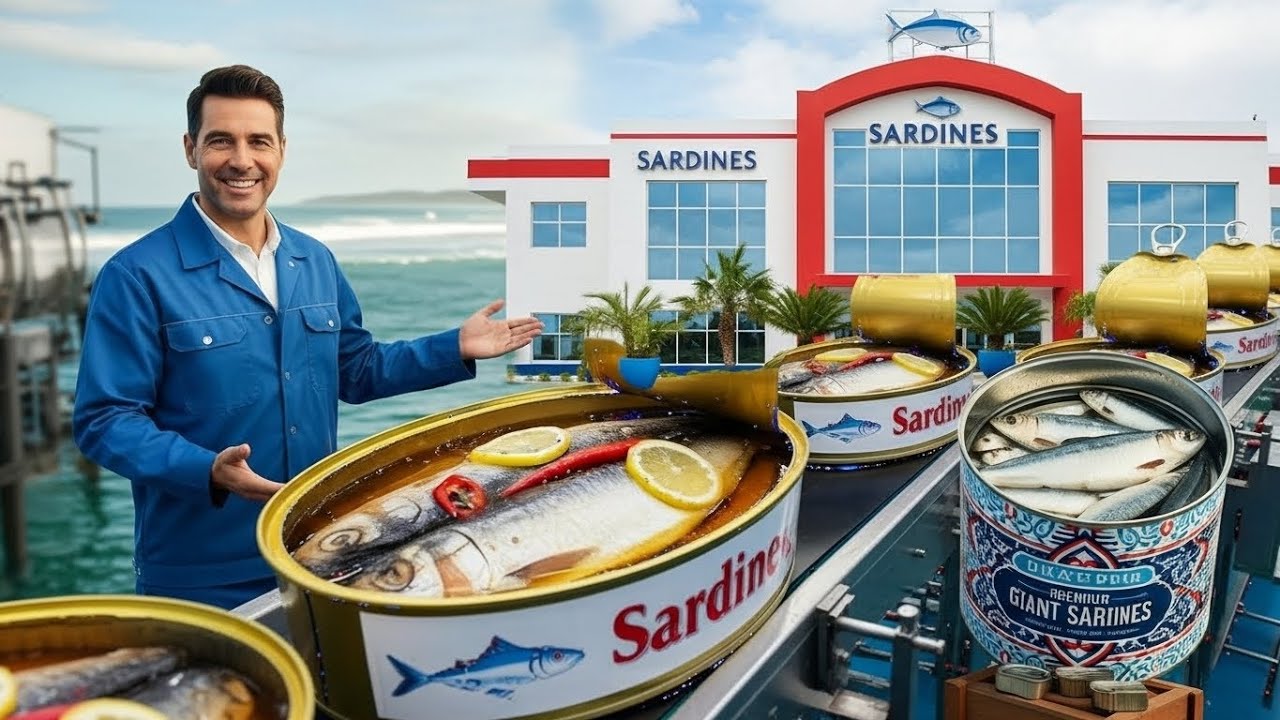 Inside a Modern Factory How Pacific Sardines Are Processed and Packaged ...