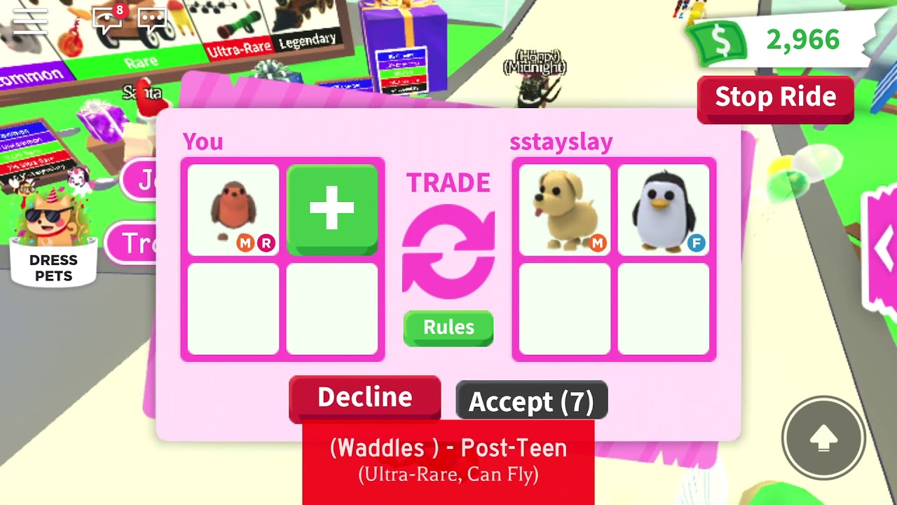 Making a MEGA neon robin in adopt me ROBLOX - YouTube