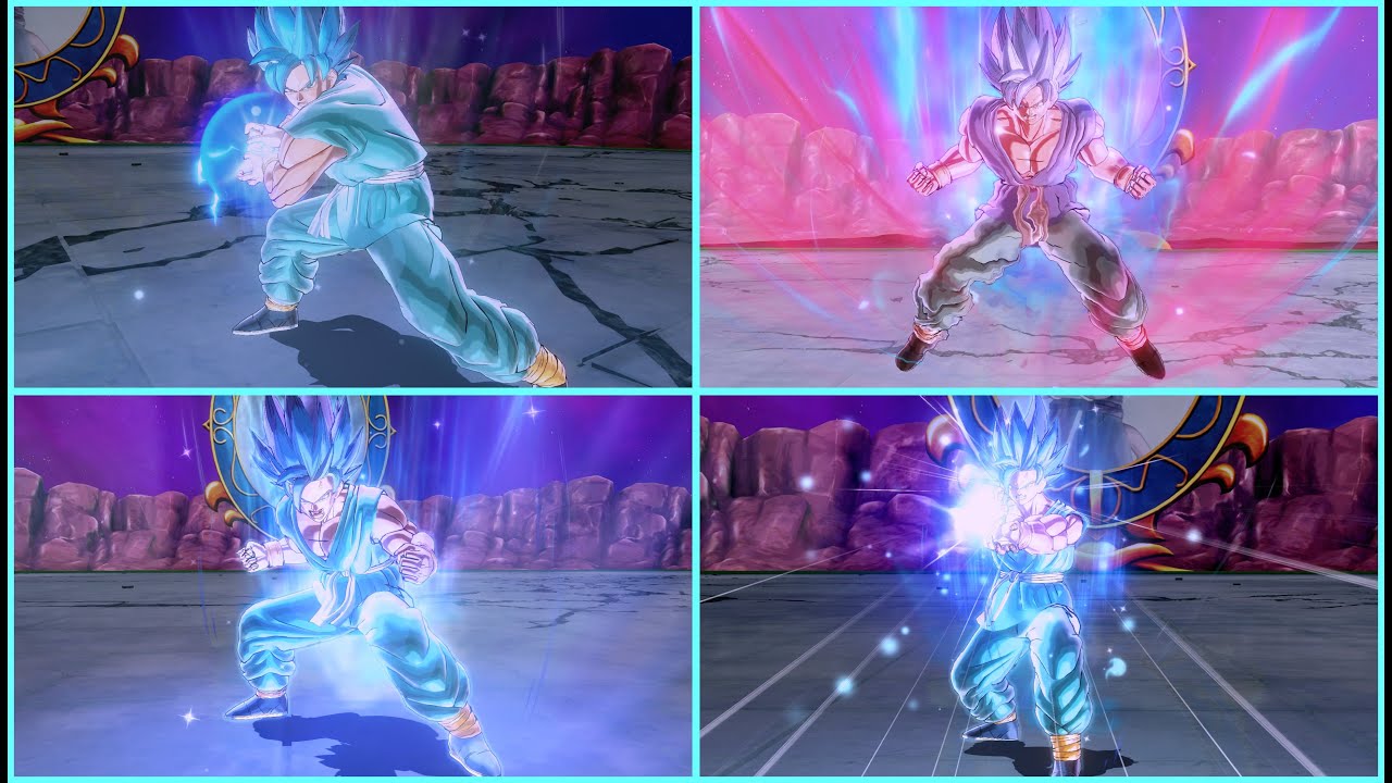 DBXV2 EOZ GOKU (SUPER SAIYAN BLUE) Mod Showcase - YouTube