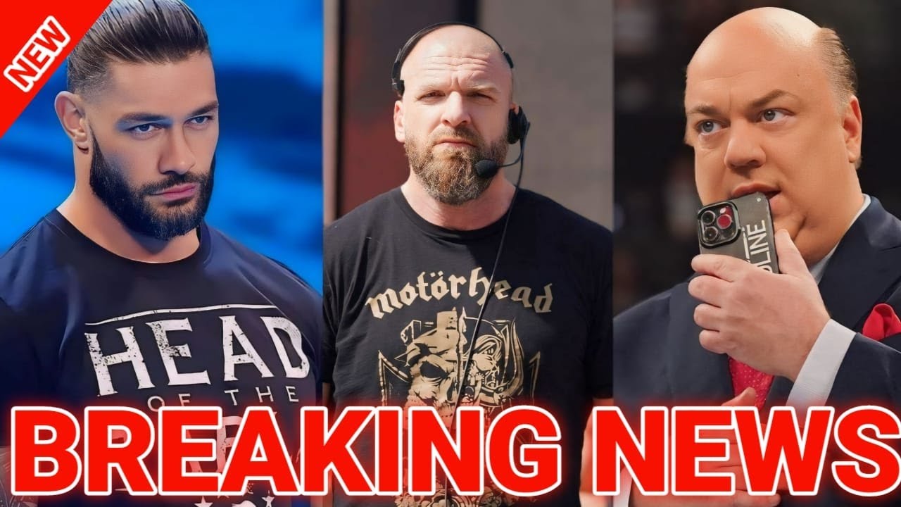 Big Very Sad😭News! Triple H Drops BOMBSHELL on Roman Reigns and Paul ...