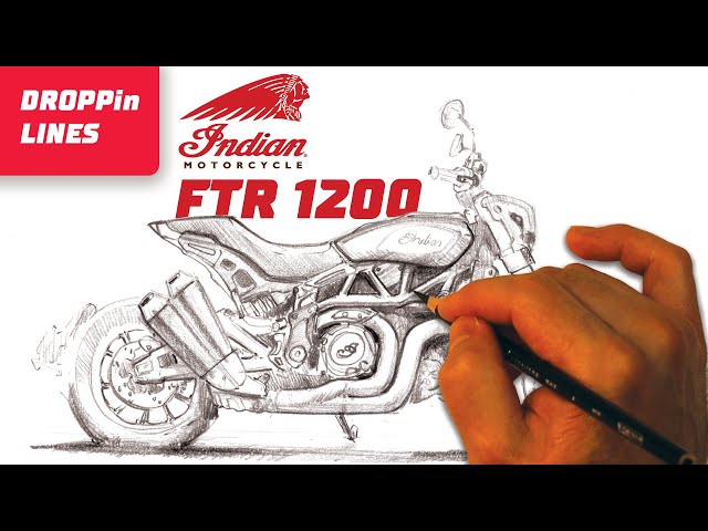 Indian Motorcycle Drawings