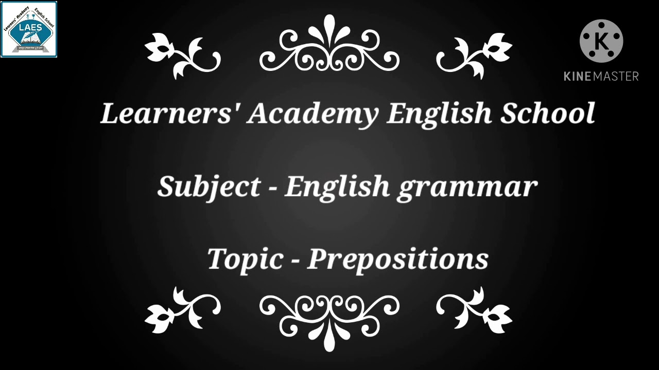 Std - 2nd Subject - English grammar - YouTube