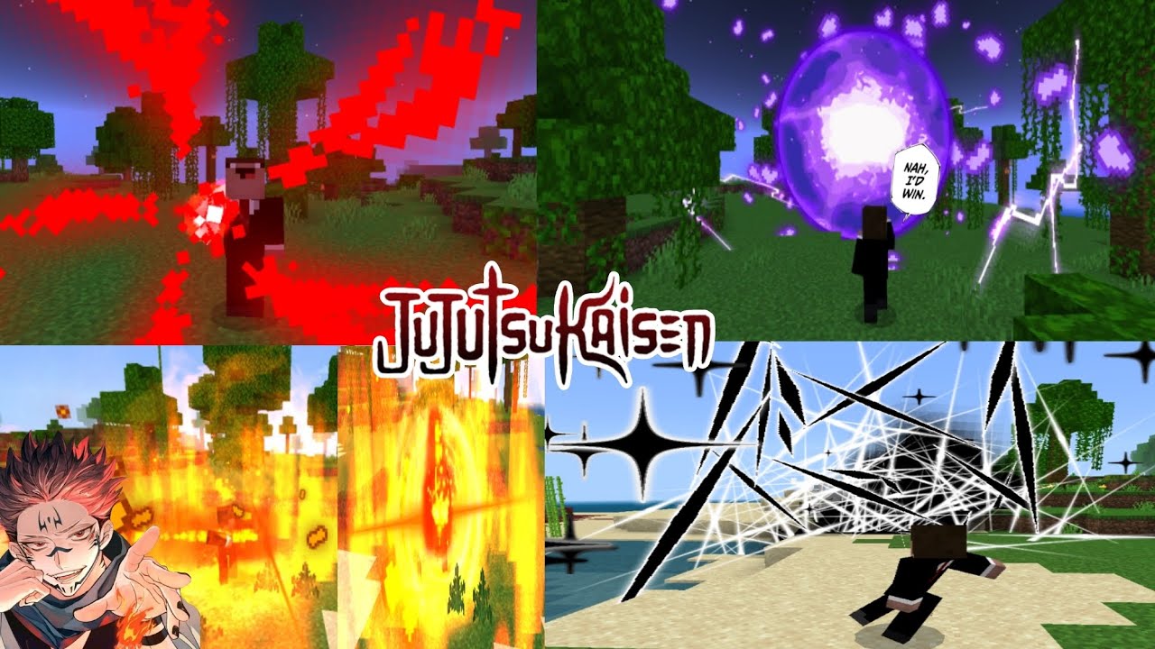 របៀបដាក់ mod Jujutsu kaisn ក្នុង Minecraft pe - YouTube