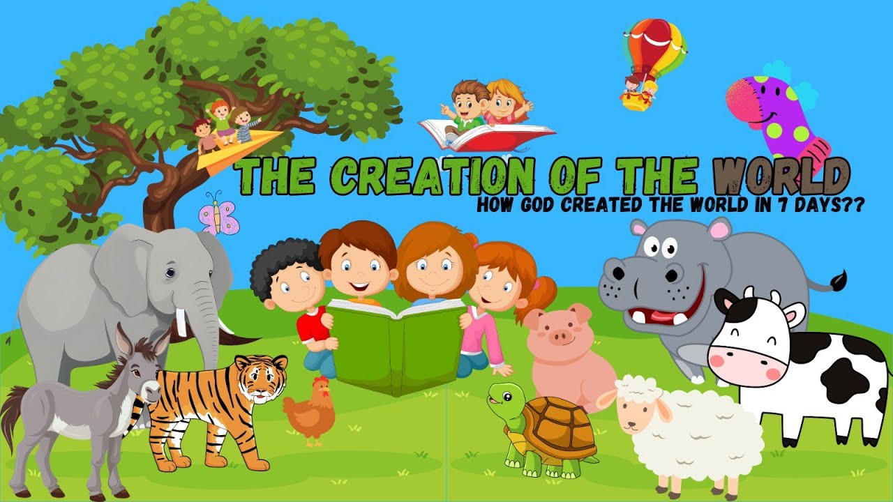 The Amazing Story of How God Created Animals and People! 🦁🐘 | History ...