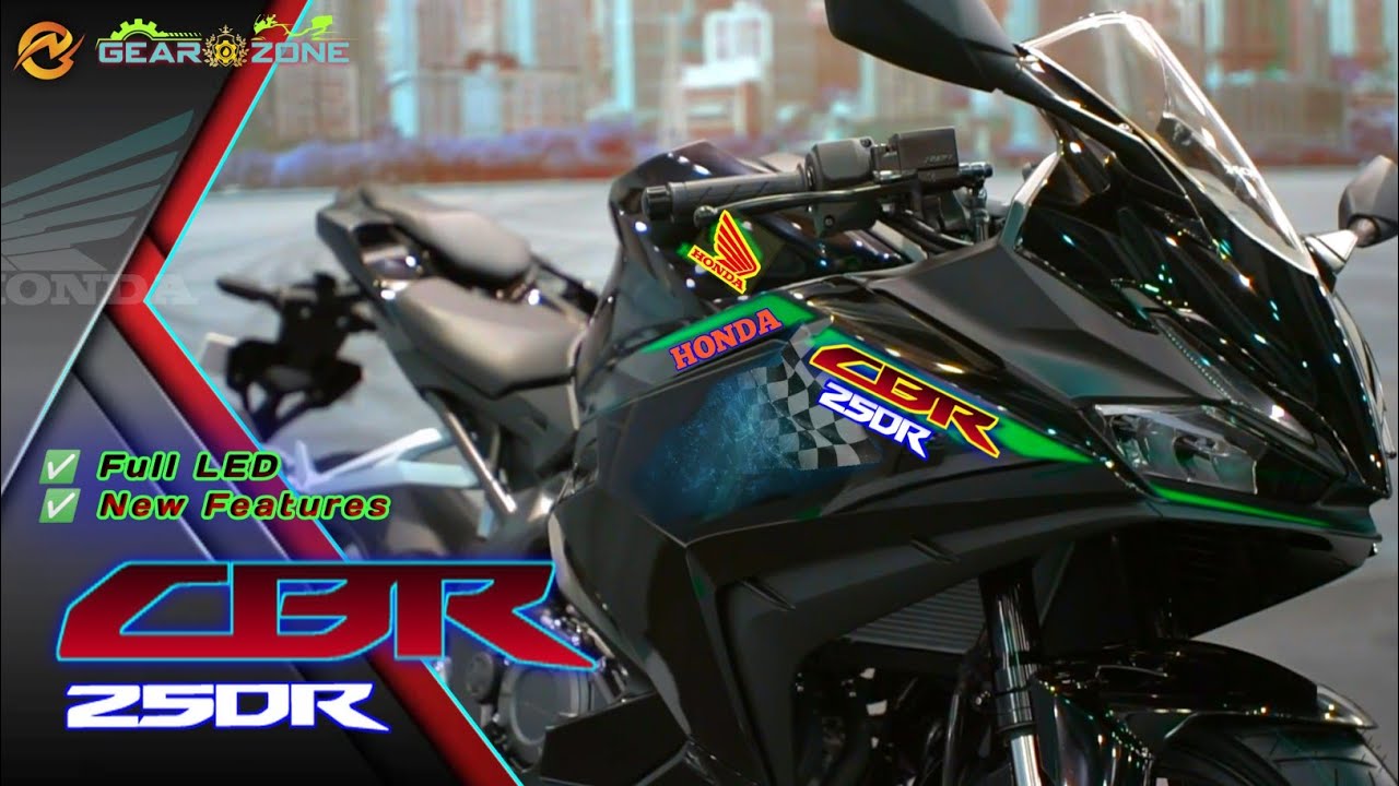 Next Gen 2023 Honda CBR250R New Color Specs and Features - YouTube