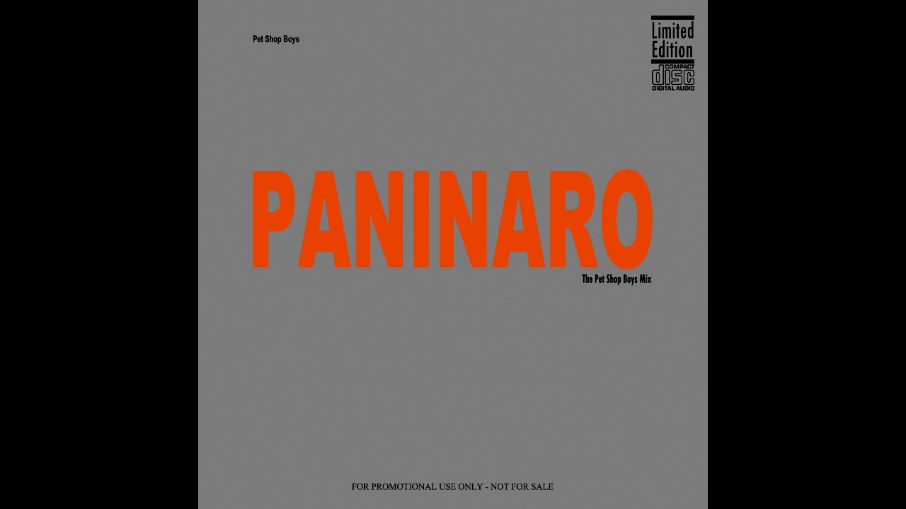 Pet Shop Boys - Paninaro (Italian Remix Edit) - YouTube