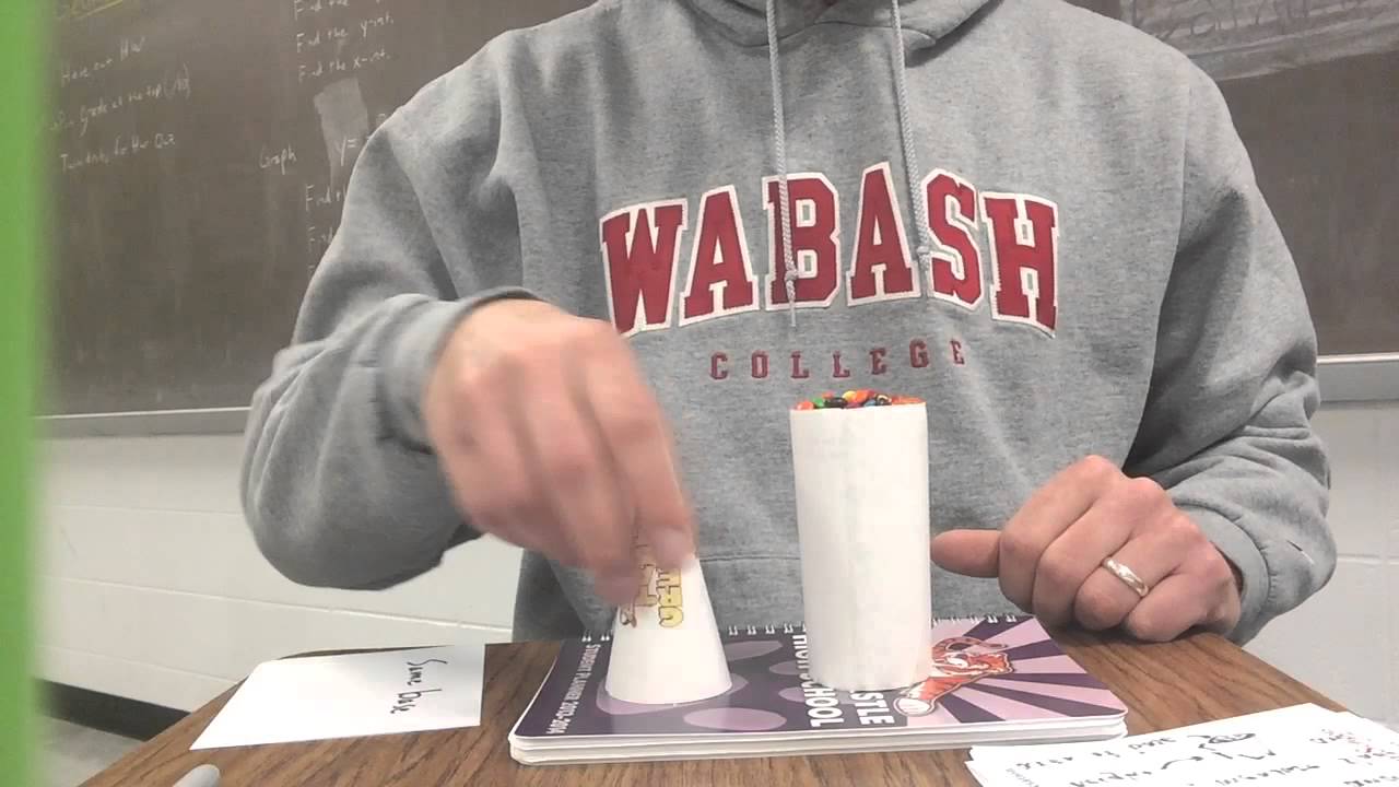 Volume of a Cone/Pyramid Demonstration - YouTube