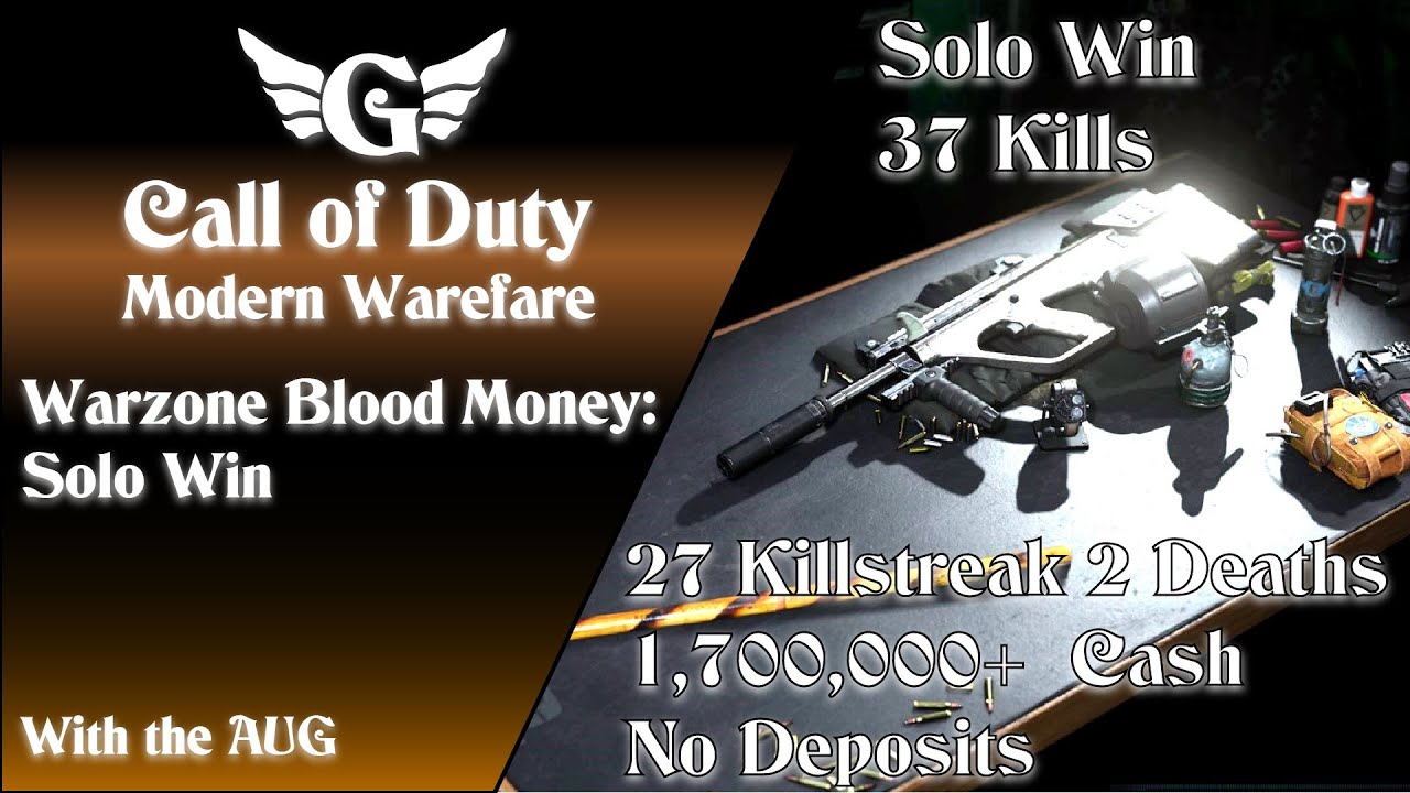 Call of Duty Blood Money: Solo Win - 37 Kills & 1,7Mil Cash, 27 ...
