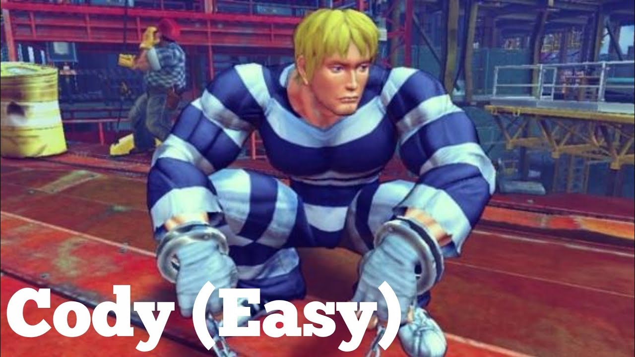 Ultra Street Fighter IV Arcade | Cody (Easy) - YouTube