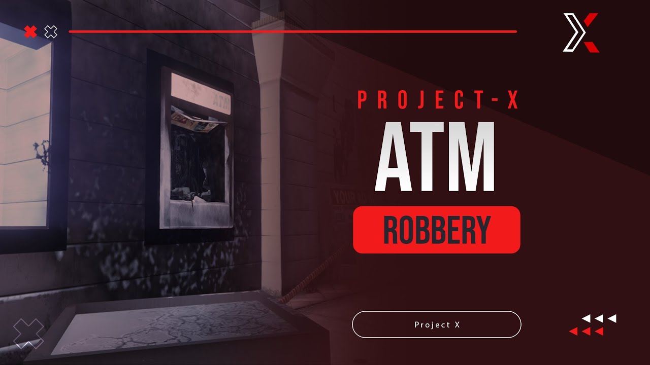 FiveM ATM Robbery V3 | 8 Approaches | 2 Custom ATM Props - QB | QBOX ...