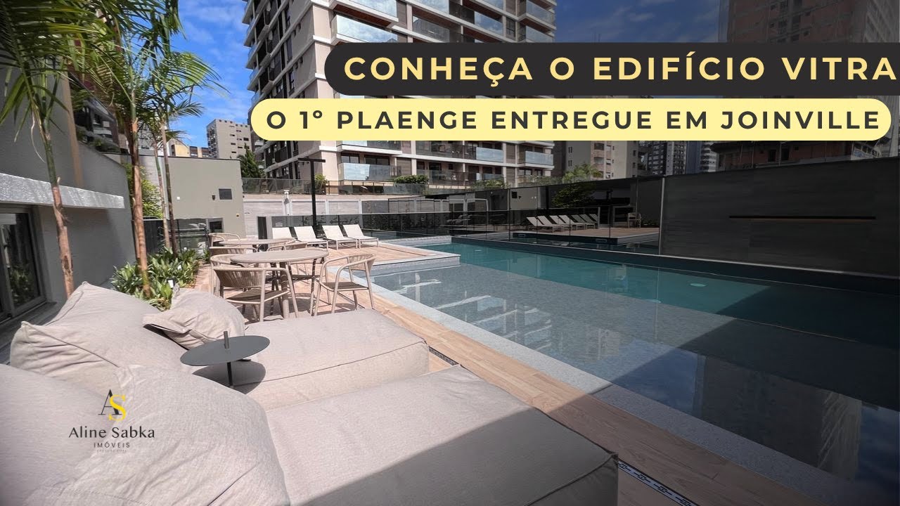 Edifício Vitra em Joinville no bairro América- Aline Sabka Imóveis - YouTube