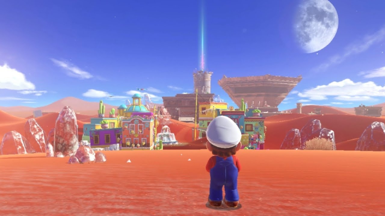Mario Visit the sand kingdom. [ part 2 ] - YouTube