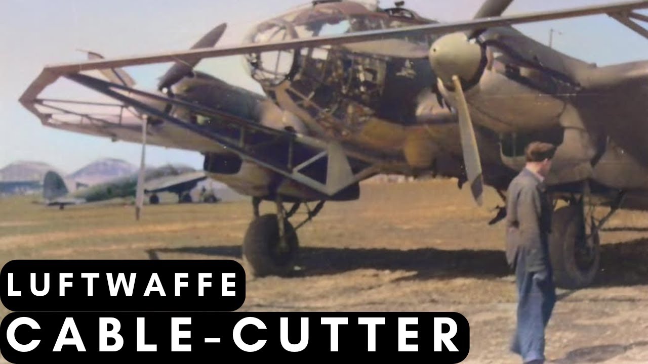 Kuto Nase: Luftwaffe cable-cutter apparatus Vs. RAF barrage balloons ...