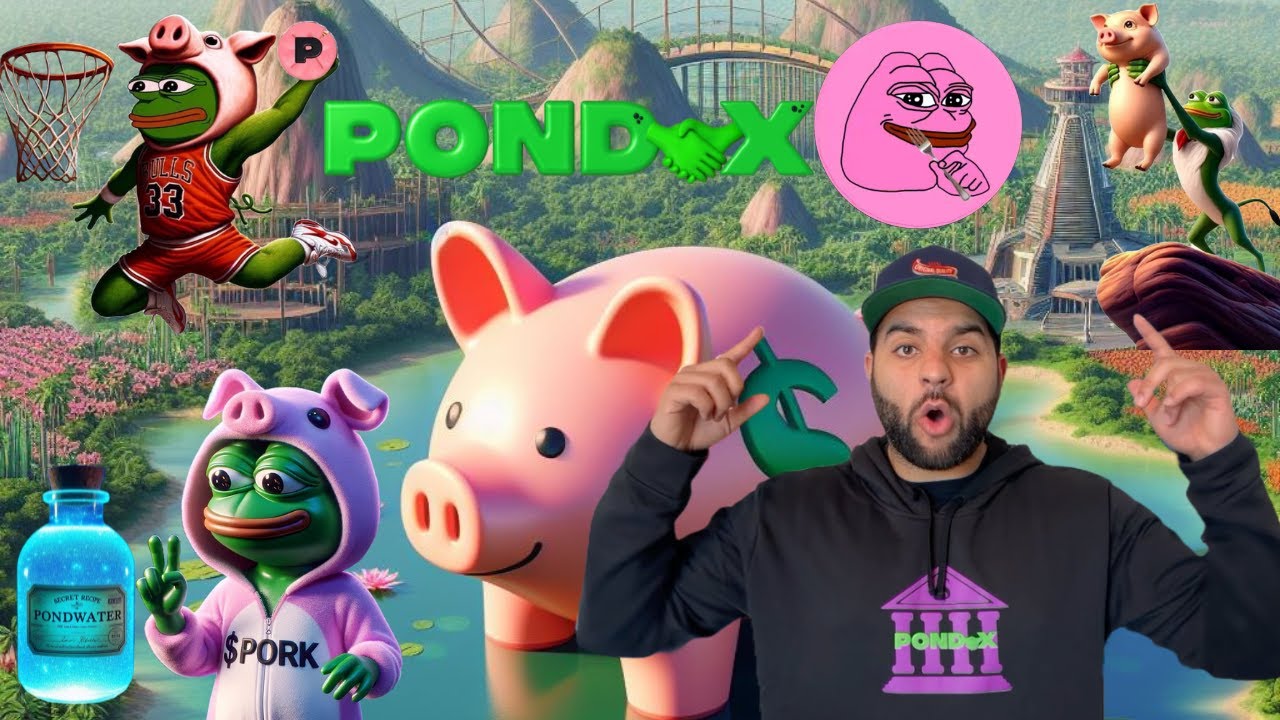 $PORK FLIPS $PEPE! What Is PEPE FORK? Pond0x (Pond Coin) Is COOKING ...