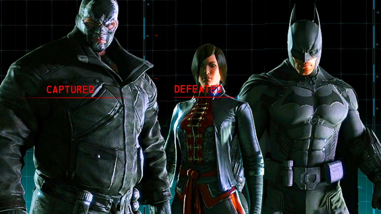 All Characers Bios, Profiles And Extortion Data - Batman: Arkham ...