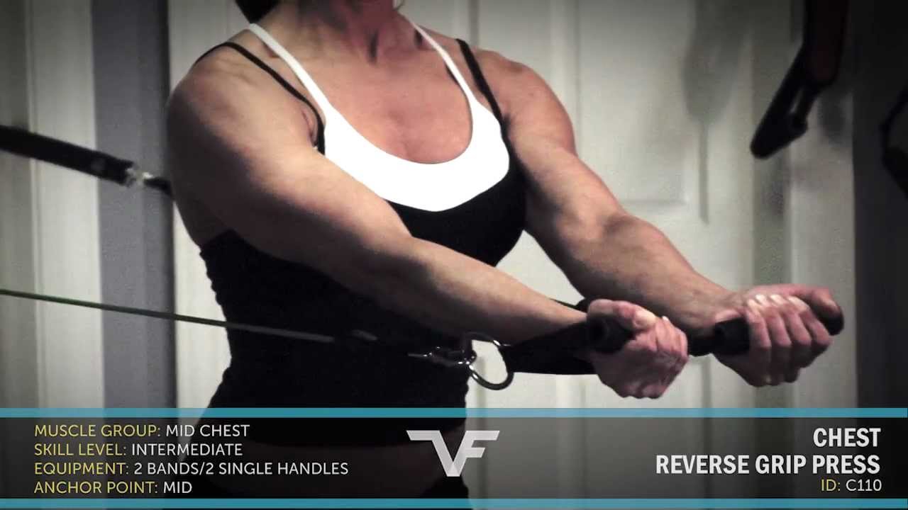 VersaFlexx C110 Chest Reverse Grip Press - YouTube