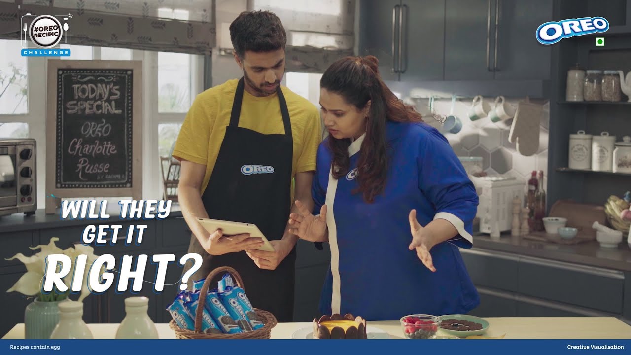 Oreo Meets Chef Meets Comedian | The #OreoReciPic Challenge - YouTube