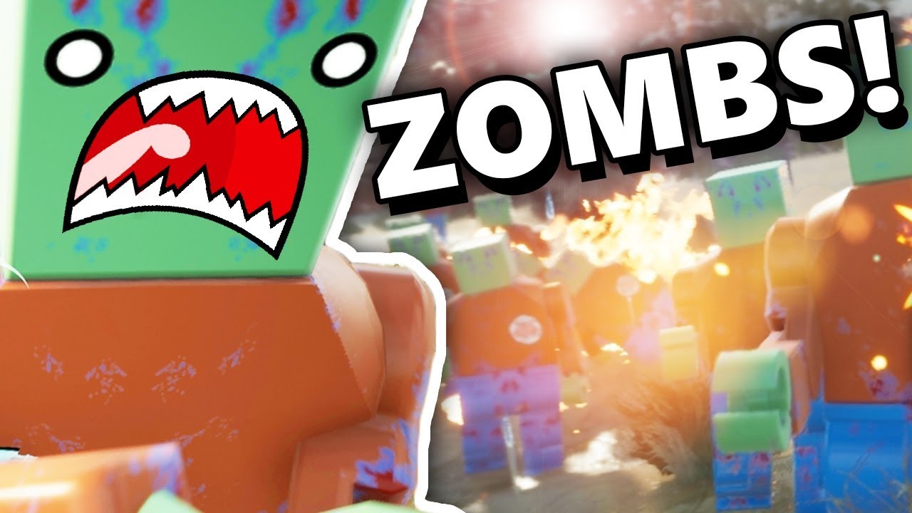 LEGO ZOMBIE FORTRESS DEFENSE!!! | Brick Rigs Zombies - YouTube