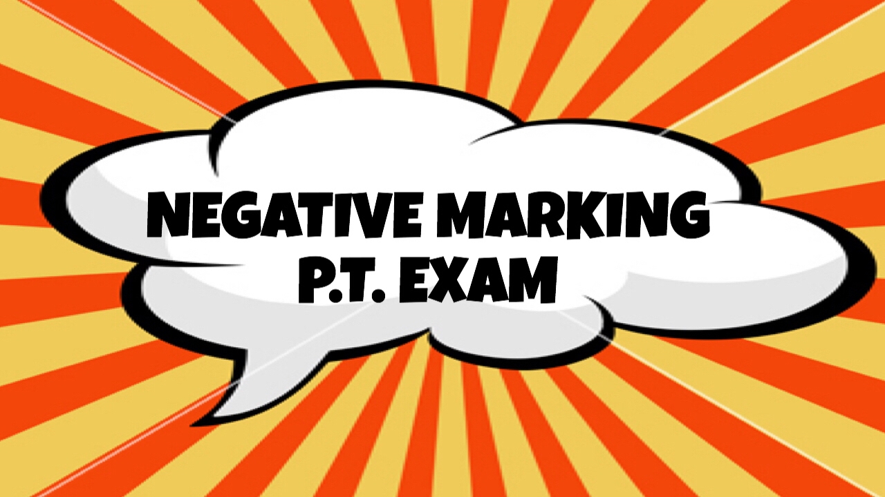 How to Handle Negative Marking in P.T. | Foundation Course | Premium ...