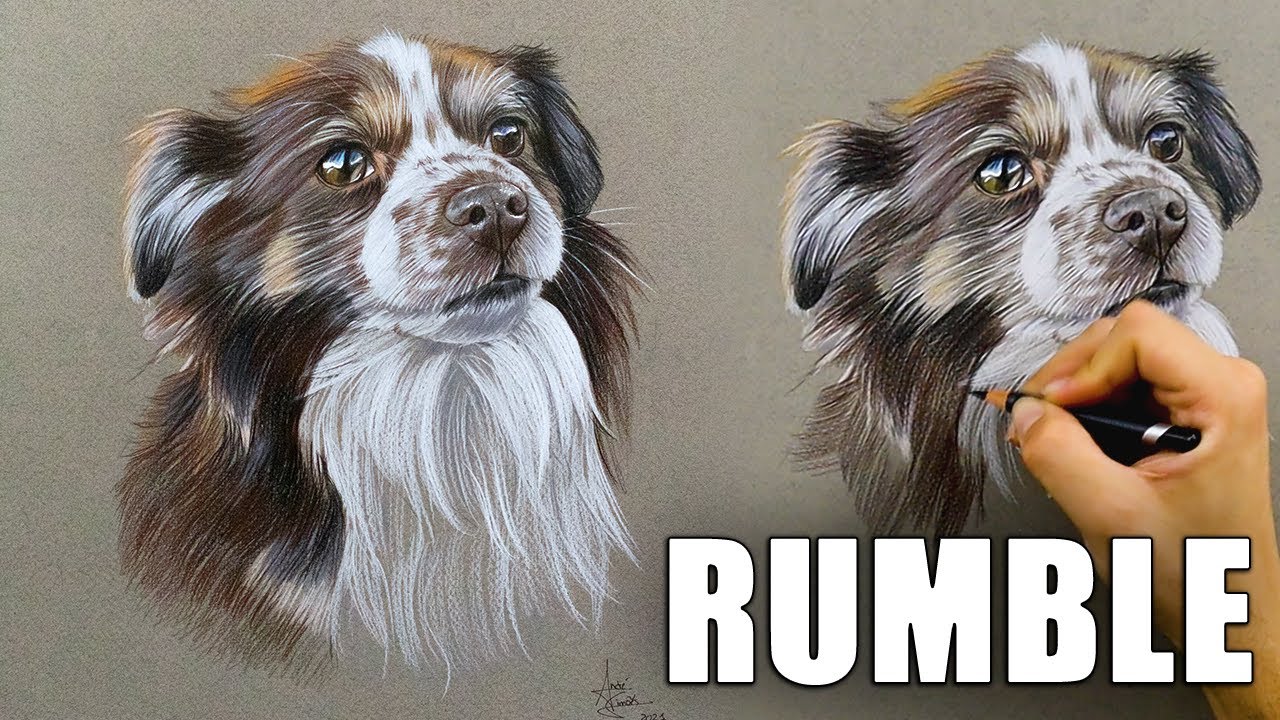 "Rumble" - Dog Portrait - YouTube