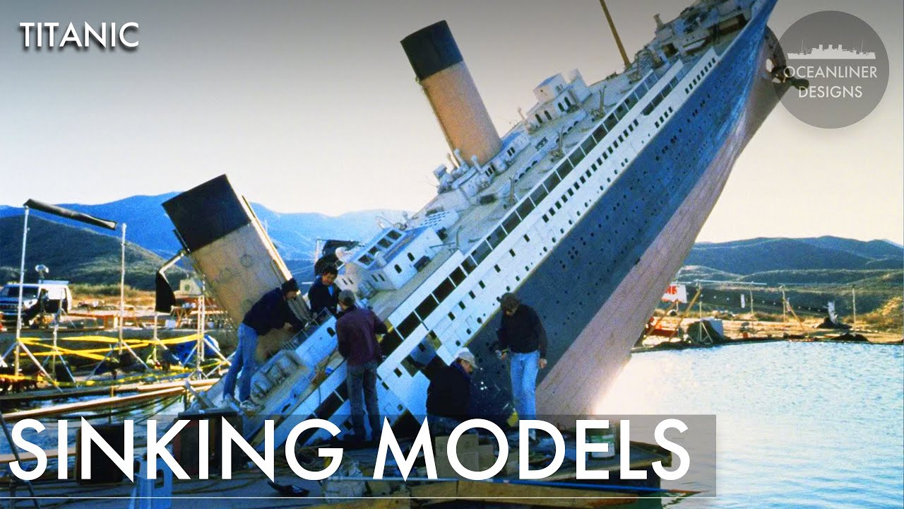 The MASSIVE Sinking Models From TITANIC (1997) - YouTube
