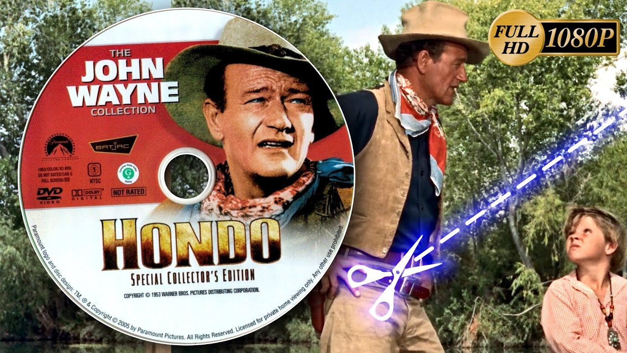 Hondo (1953) - Swimming Lesson - YouTube